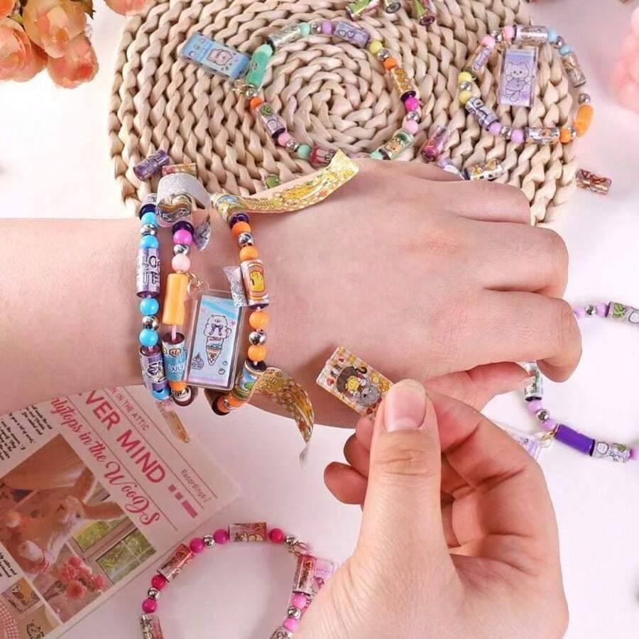 1pc Bracelet Stickers, Bracelet Decoration Stickers, Bracelet Bead ...