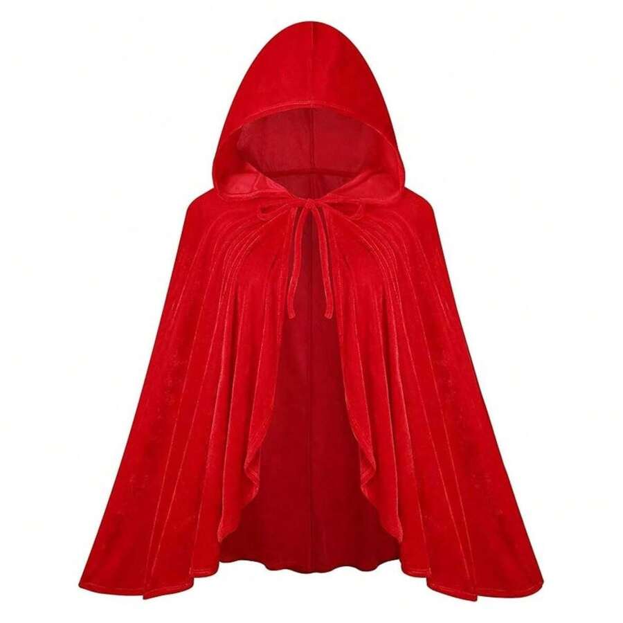 Halloween Cloak Velvet Women's Cloak, Halloween Stage Costume, Summer ...
