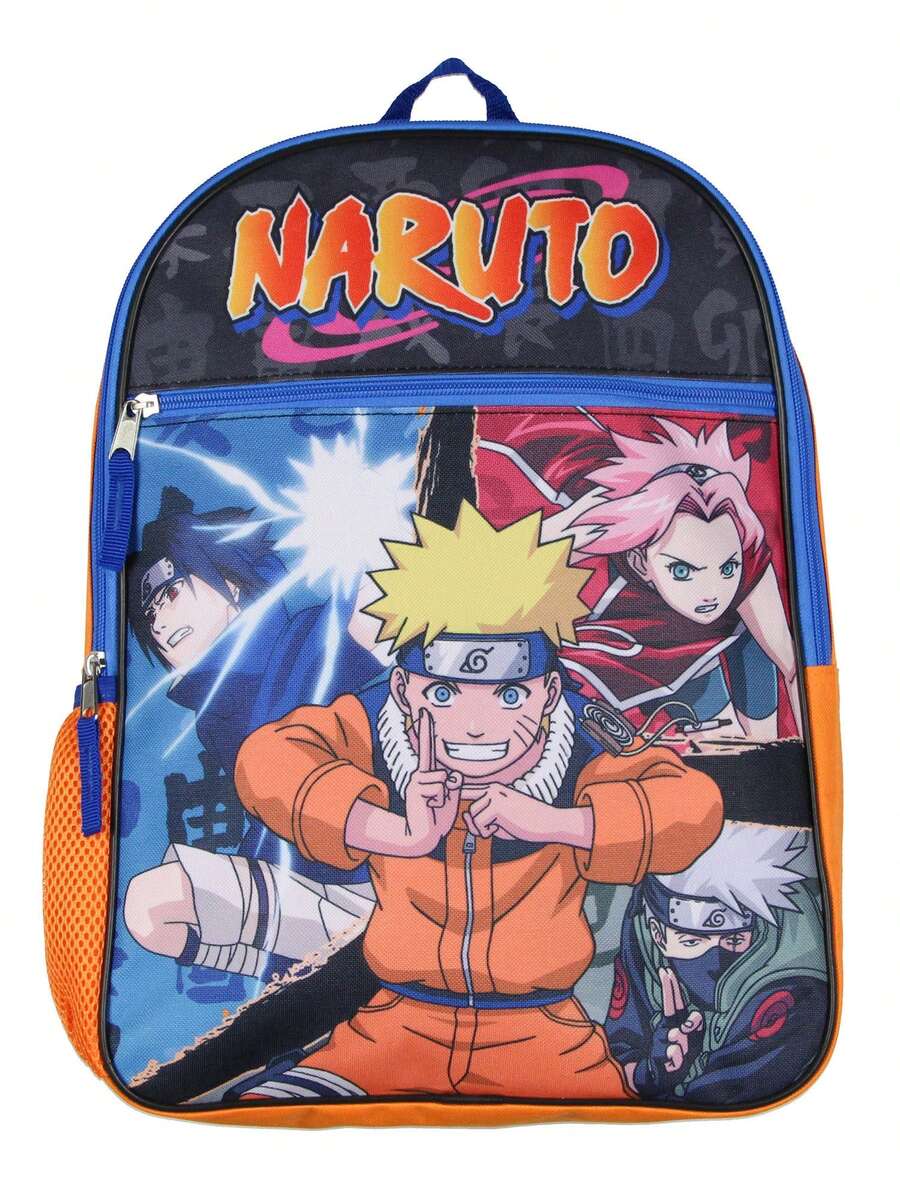 Naruto Naruto Shippuden Group Fight Pose Sasuke Sakura Uzumaki School ...