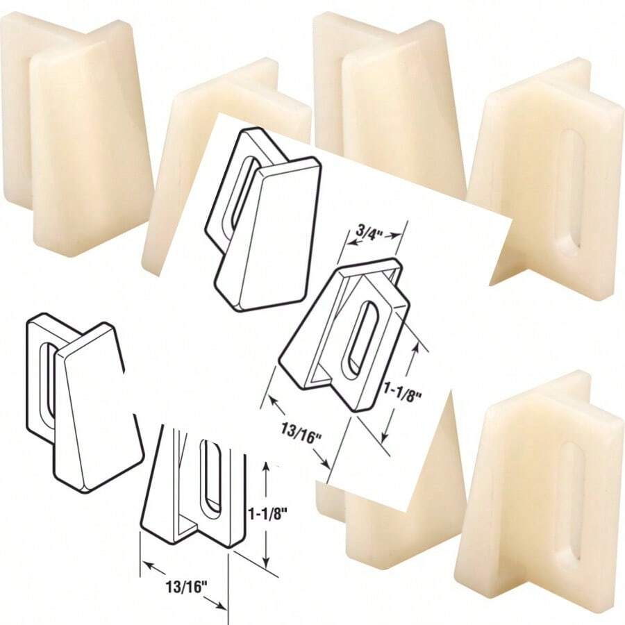 PrimeLine Products N 6950 Pocket Door Bottom Guide Nylon | SHEIN