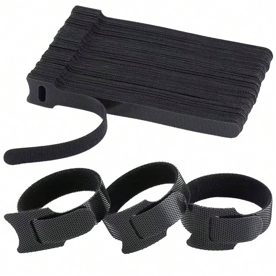 20pcs Releasable Cable Organizer Ties Mouse Earphones Wire Management ...