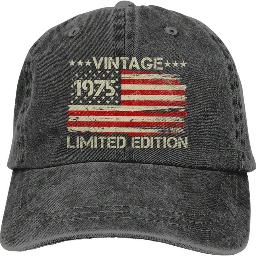 50th Birthday Gifts For Him Her Vintage 1975 Hat For Men Women Cool ...
