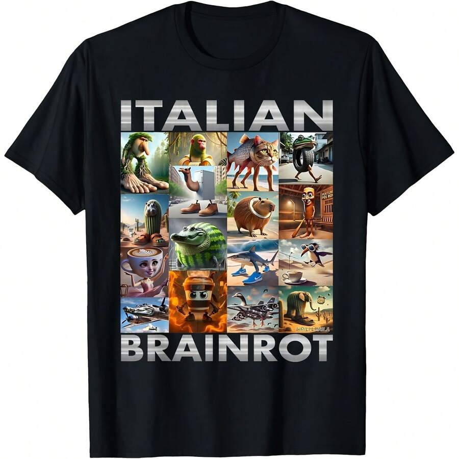 Brainrot Meme Italian Brain Rot Italian Brainrot T-Shirt for Sale ...