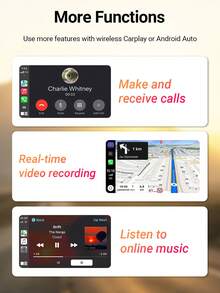 XUDA XUDA 2025 New 5-Inch CarPlay Motorcycle Monitor Front And Rear ...