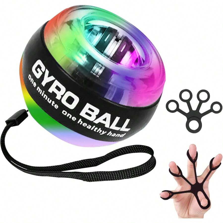 EMAGIE Forearm Exerciser Gyro Ball - Gyroscope Ball For Strengthening ...