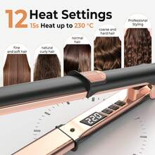 UKLISS Multi-Functional Hair Straightener Clip | Curling Iron ...