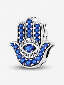 1 Pc Fashionable Hand Guard Devil's Eye Safety Chain Charm For Women ...