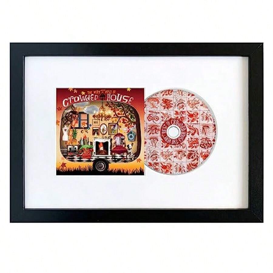 Crowded House Crowded House The Very Very Best CD Framed Album Art for ...