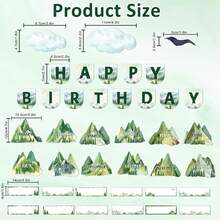 Birthday Bulletin Board Decorations, Mountains Nature Themed Monthly ...