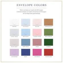 MX Chic Interlocking 2 Letter Monogram Note Card And Envelope ...