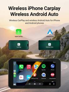 XUDA XUDA 2025 New 5-Inch CarPlay Motorcycle Monitor Front And Rear ...