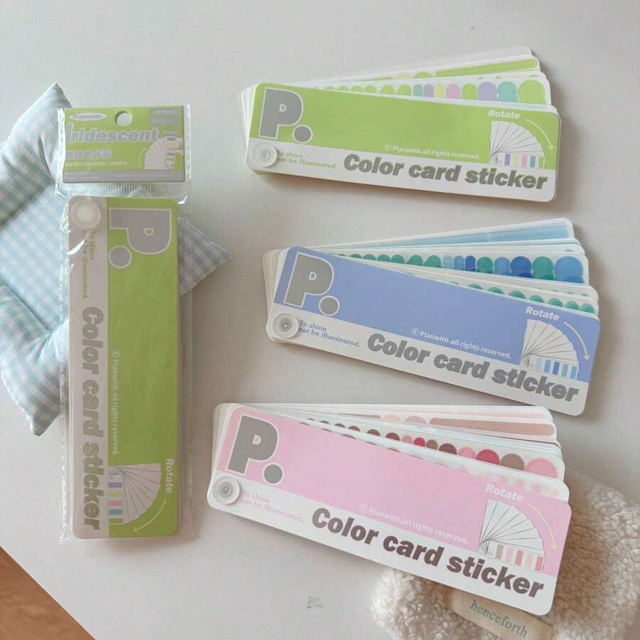 Sticky Note Index Labels, Rotating Color Card Stickers, Simple Writable ...