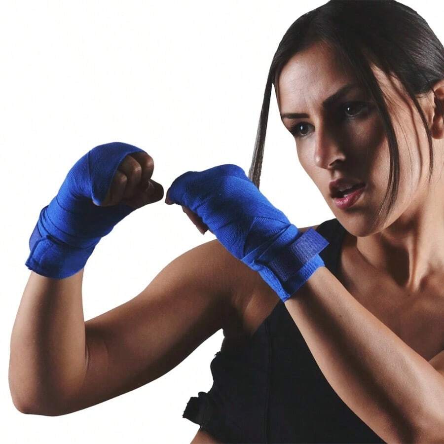 1Pair 3M Width Boxing Handwraps Elastic Bandage Gloves Wrist Support ...