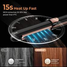 UKLISS Multi-Functional Hair Straightener Clip | Curling Iron ...