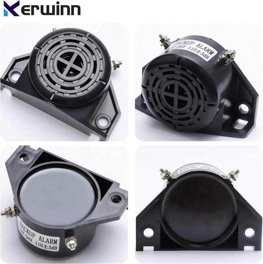 Backup Alarm 12V-24V 110±3DB,Waterproof Beeper Backup Alarm Trucks ...