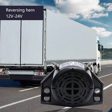 Backup Alarm 12V-24V 110±3DB,Waterproof Beeper Backup Alarm For Trucks ...