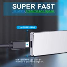 2TB Portable External SSD, External Hard Drive 2tb Solid State Drive ...