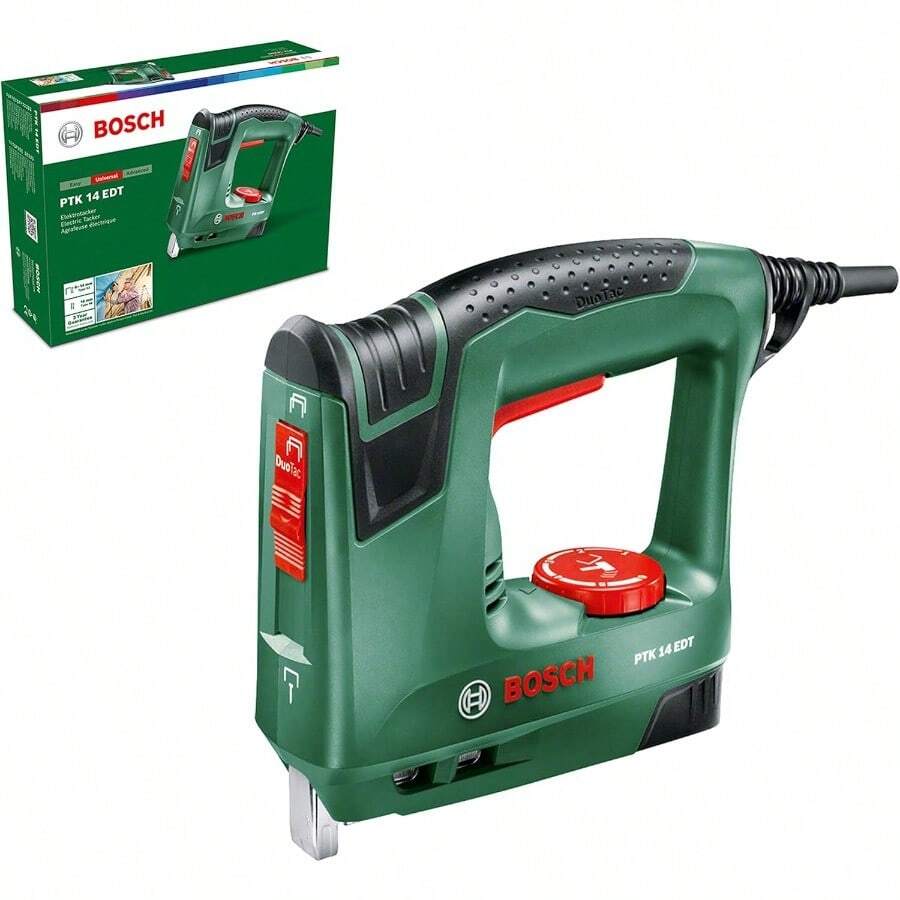 Home And Garden 50W Electric Stapler Nailer Includes 1000 Staples ...