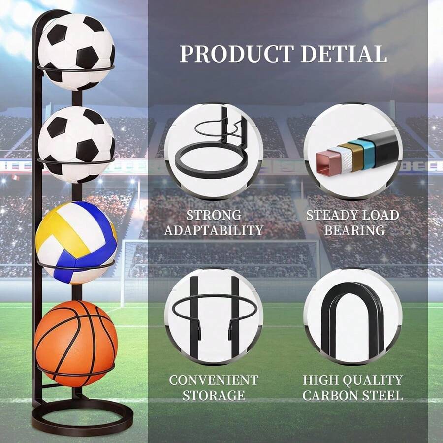 Detachable Cubic Football Goal Post, Durable Basketball Hoop, Suitable ...