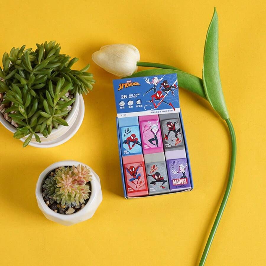 Disney Disney High-Quality Cartoon Character Eraser, Spider-Man Eraser ...