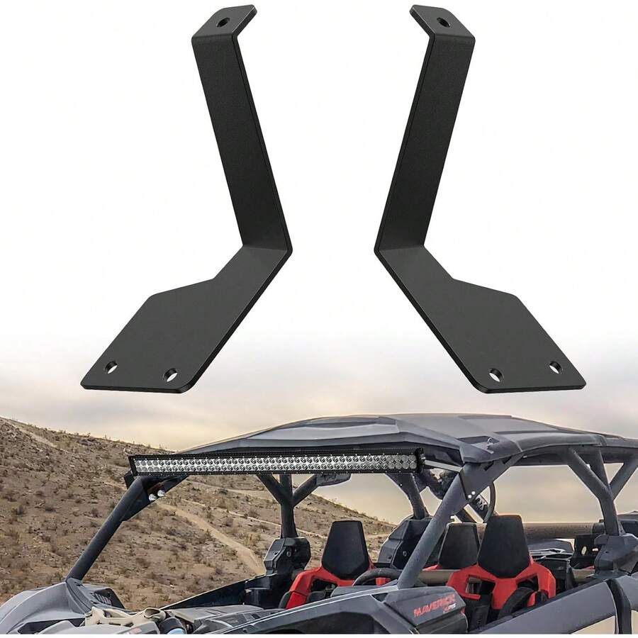 Nilight Light Bar Mounting Brackets 42 Inch LED Straight Curved Lights ...