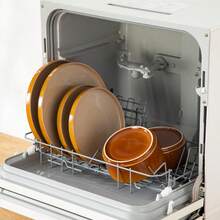 vancasso 12 Pieces Dinnerware, Round Plate, Dinner Plate, Dessert Plate ...