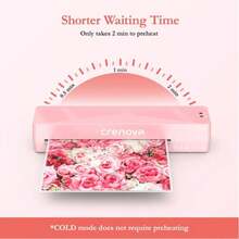 CRENOVA Crenova A4 Laminator Machine 4 In 1 Personal Desktop Hot & Cold ...