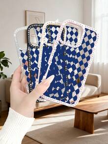 Classic Checkered Mobile Phone Case, Classic And Fashionable Style ...