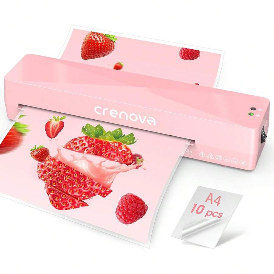 CRENOVA Crenova A4 Laminator Machine 4 In 1 Personal Desktop Hot & Cold ...