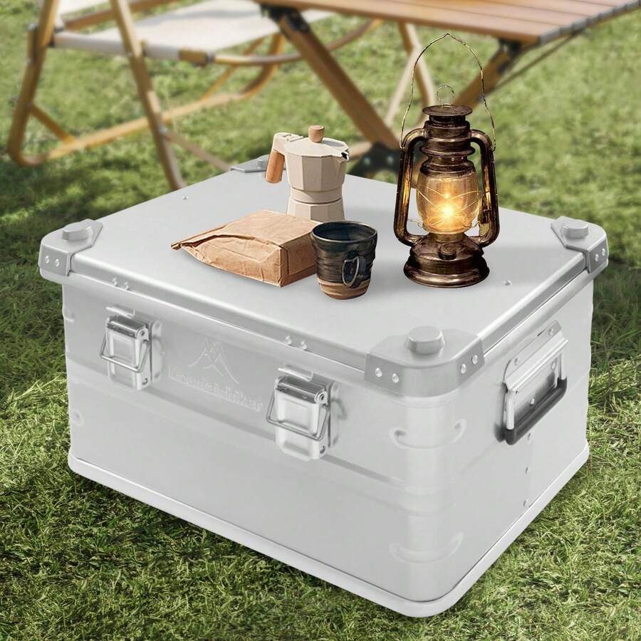 GDAE10 SuhoFutus Storage Box, Lockable Aluminum Alloy Storage Box ...