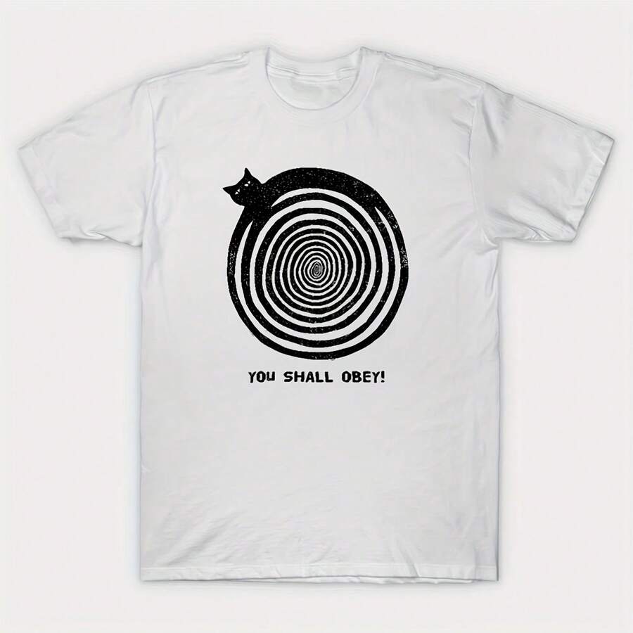 Hypnoticat T-Shirt By Anda | SHEIN USA