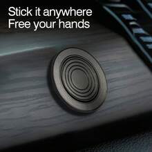 Universal Magnetic Wall Mount And Car Phone Holder – Easy Stick-On Iron ...