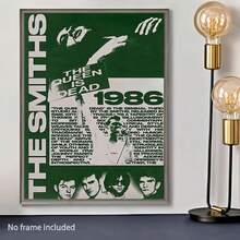 1PC Frameless Rock Band Retro Music Poster Canvas Wall Art Movie Music ...