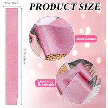 16Pcs Satin Blank Sash Black Sashes Pageants Senior Miss America 2026 ...