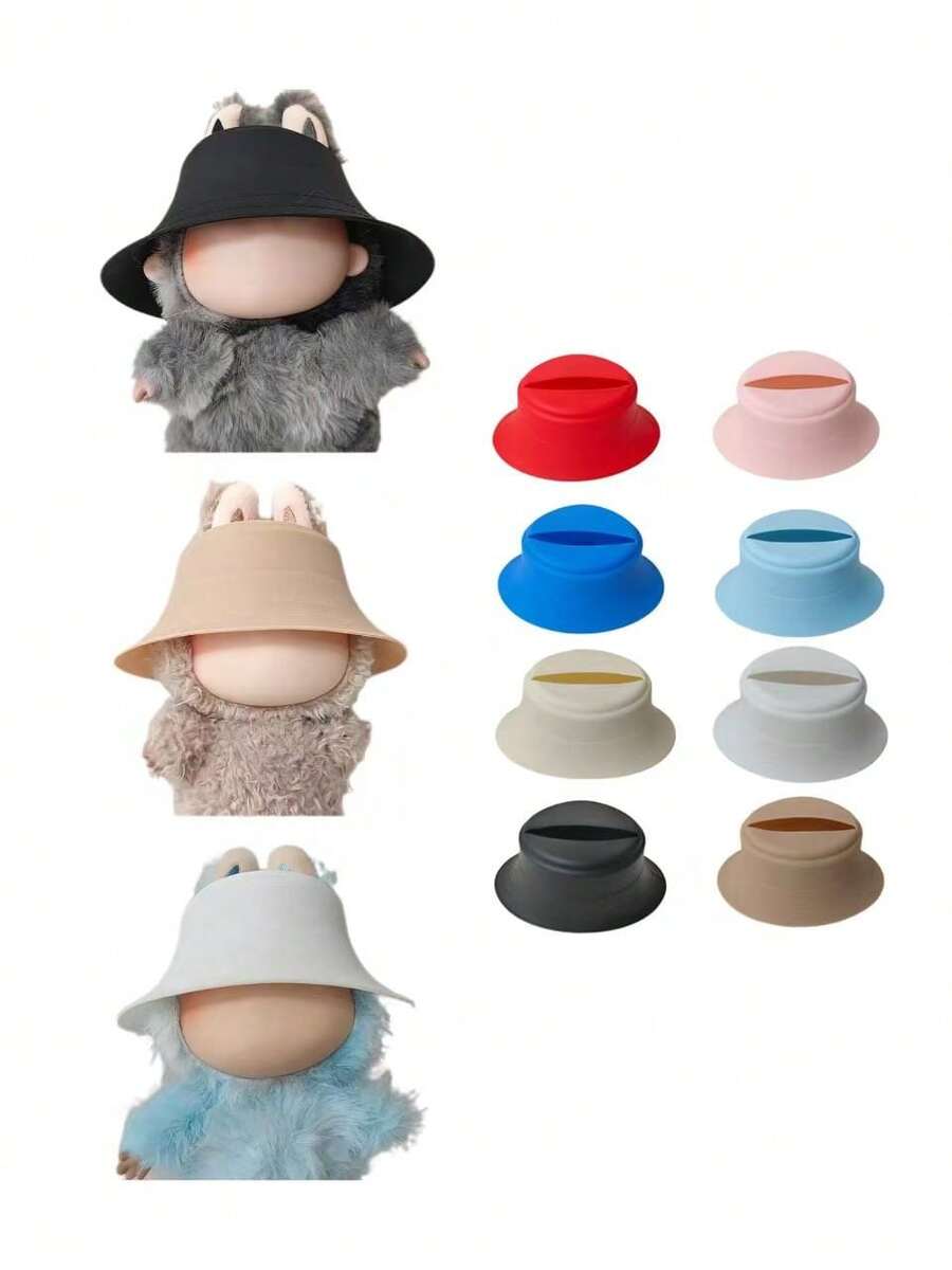 15-17cm New 1st/2nd/3rd Generation Doll Fashion Simple Bucket Hat ...