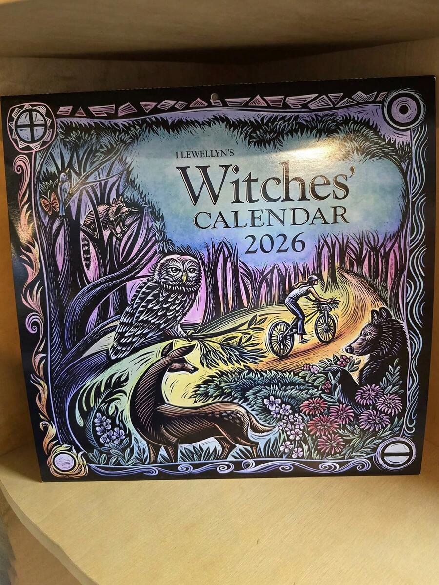 1PC 2026 Wall Calendar Llewellyn's 2026 Witches' Calendar (Llewellyn's ...