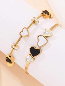 2pcs /Set Western Vintage Goth Rstainless Steel Devil's Eye Charms ...