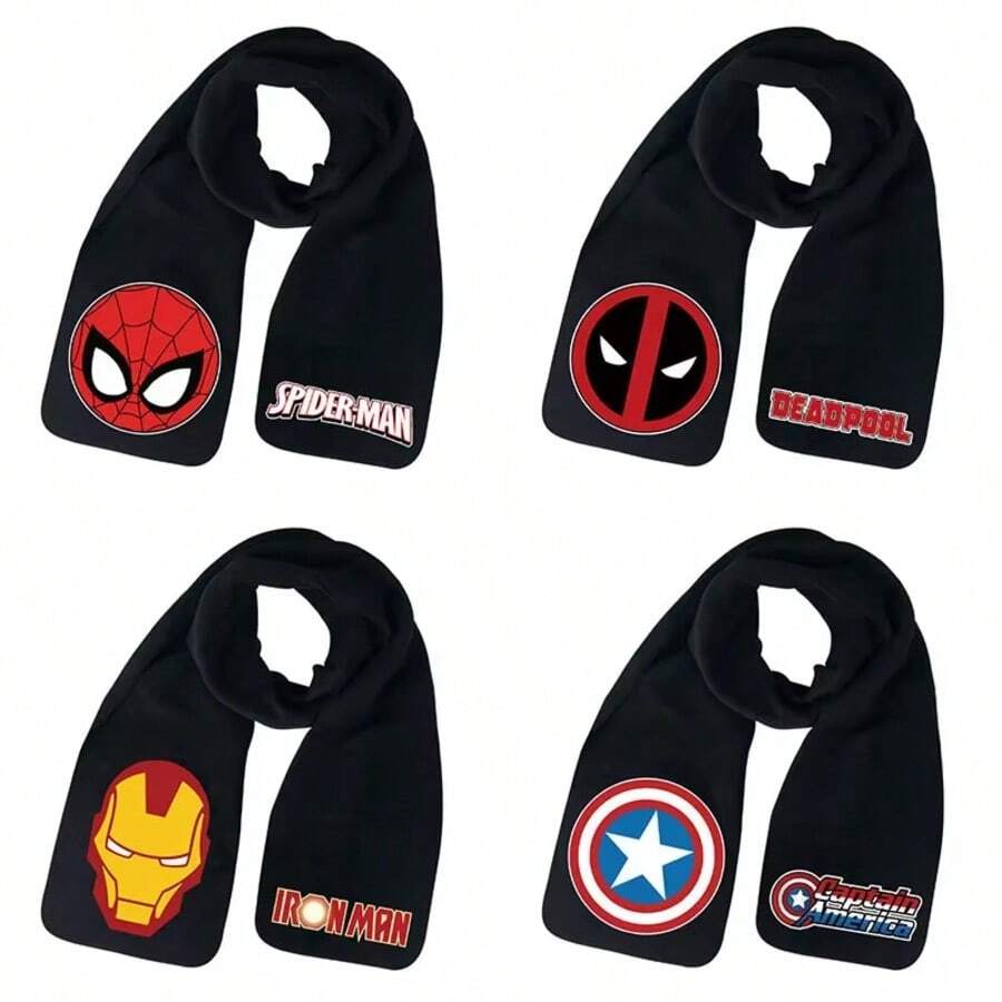 Marvel 1 Peça/Marvel Homem-Aranha Lenço de Algodão Figuras de Anime ...