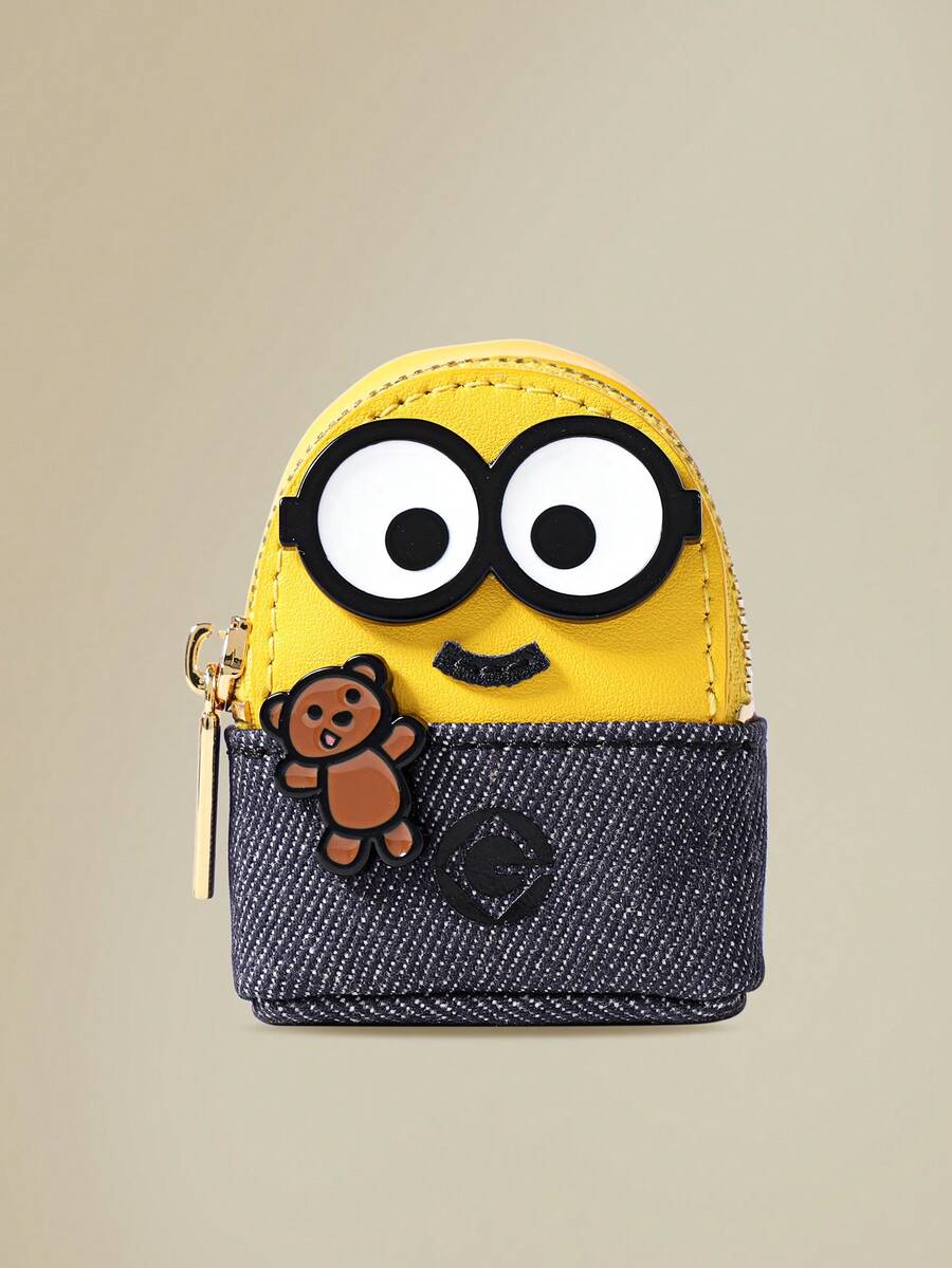 Minions Nano Bag Mini-Kopfhörertasche, süße Anime-Cartoon-Umhängetasche ...