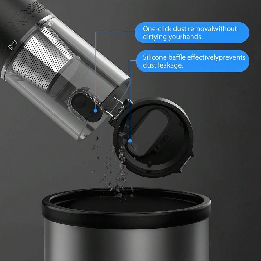 17000Pa Powerful Cordless Car Vacuum, 4- In- 1 Handheld Cleaner For ...