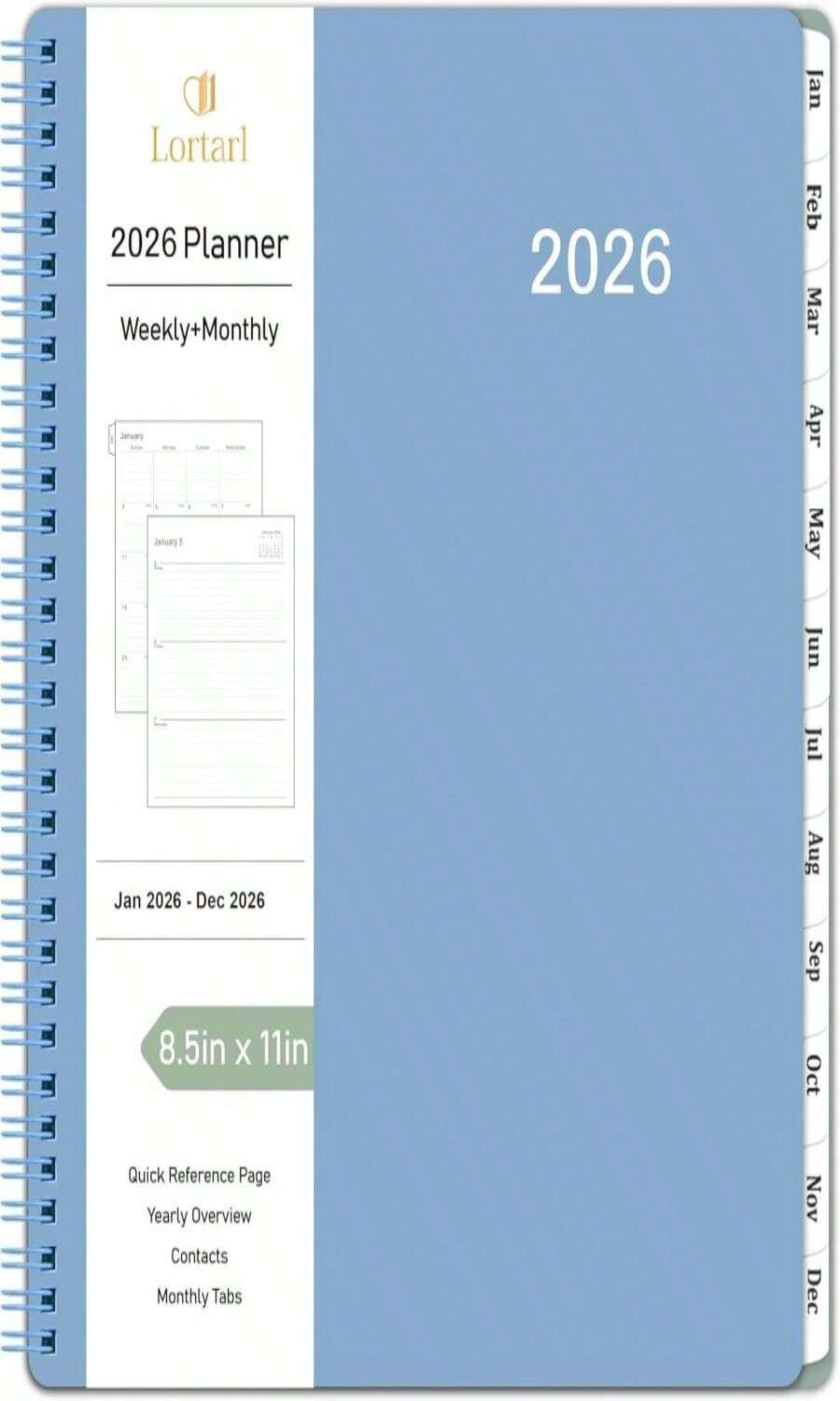 2026 Planner - 2026 Planner Weekly And Monthly From Jan 2026 To Dec ...