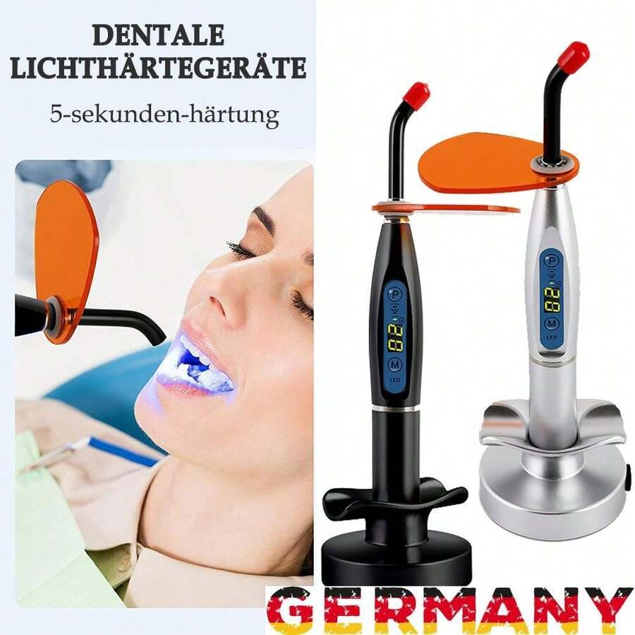Dentist Polymerization Lamp LED Dental Curing Lamp Cordless Light UV ...