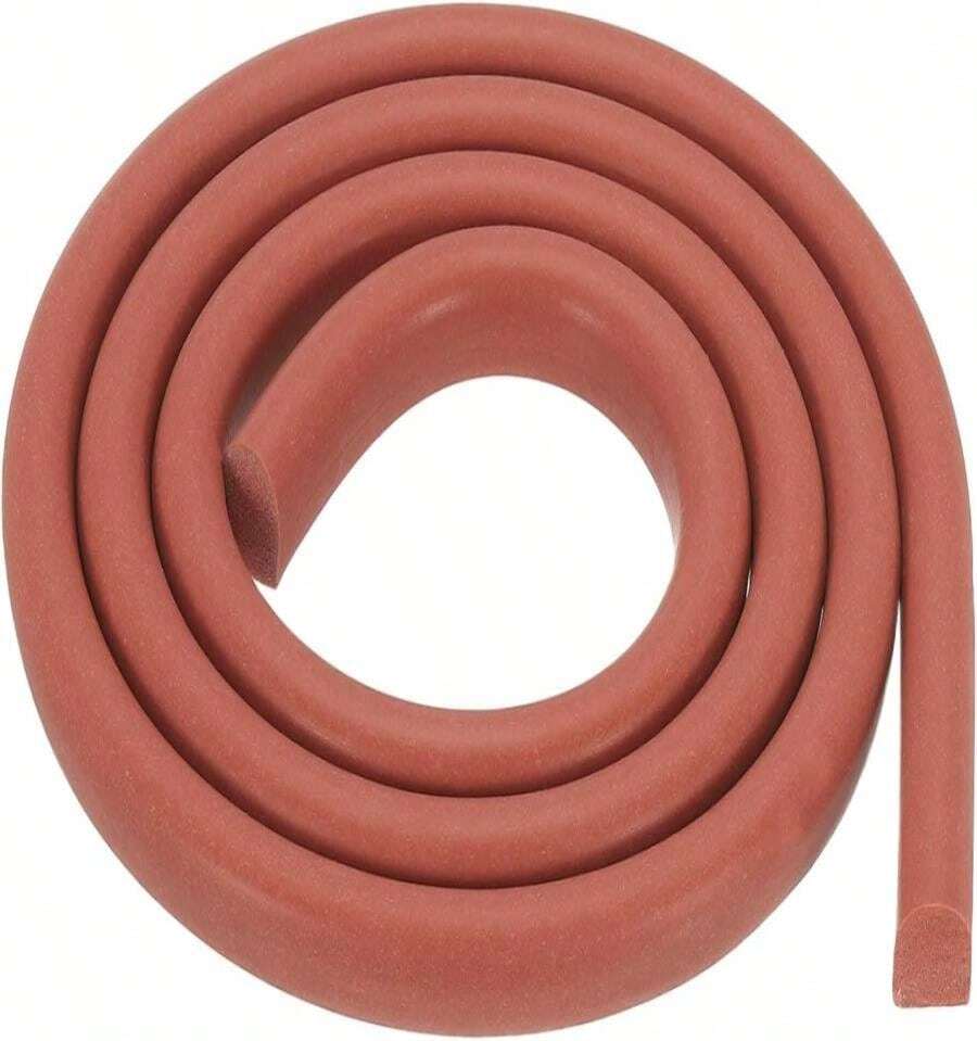 PATIKIL Silicone Foam Seal Strip, 6mmx8mmx1m D-Shape Seal Strip Backer ...