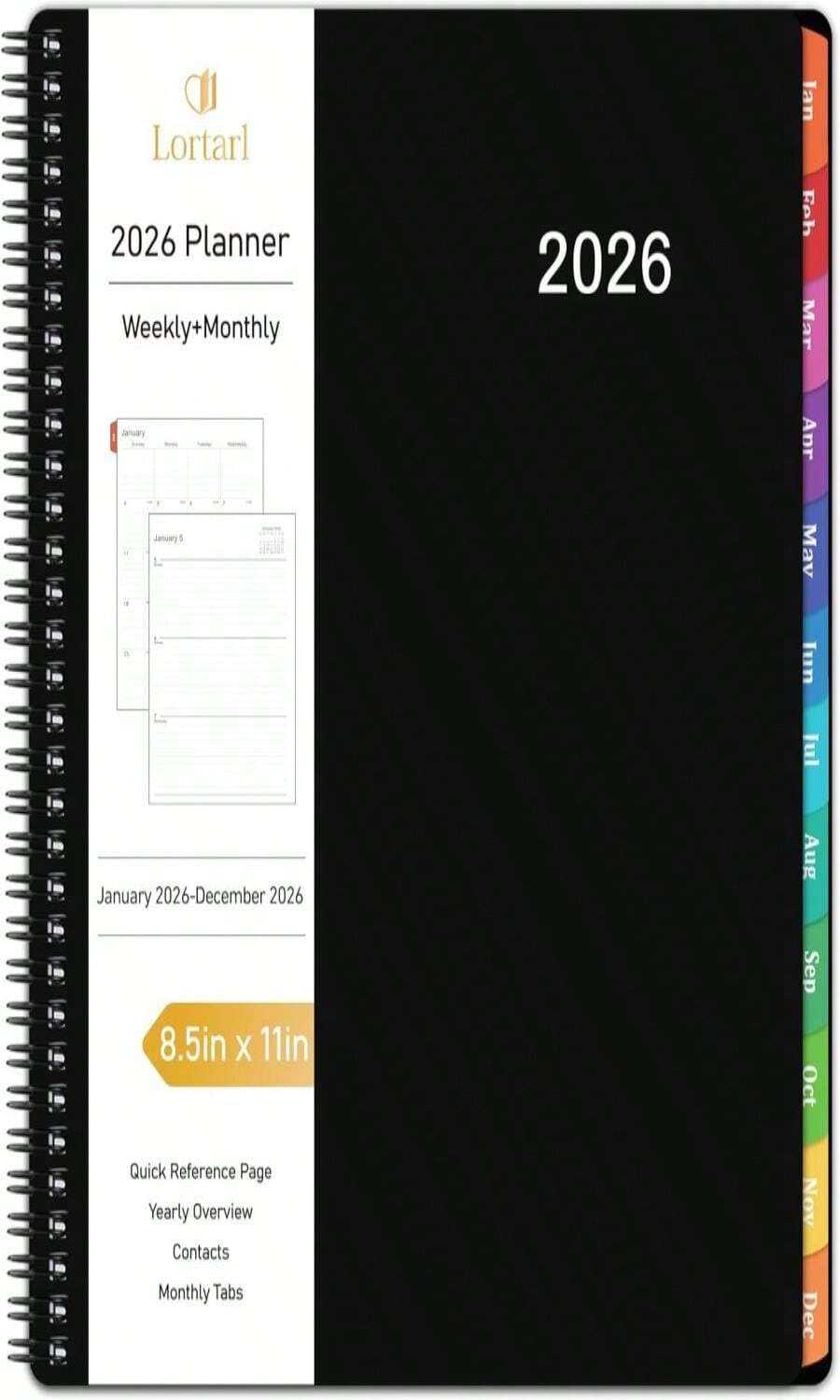 2026 Planner - 2026 Planner Weekly And Monthly From Jan 2026 To Dec ...