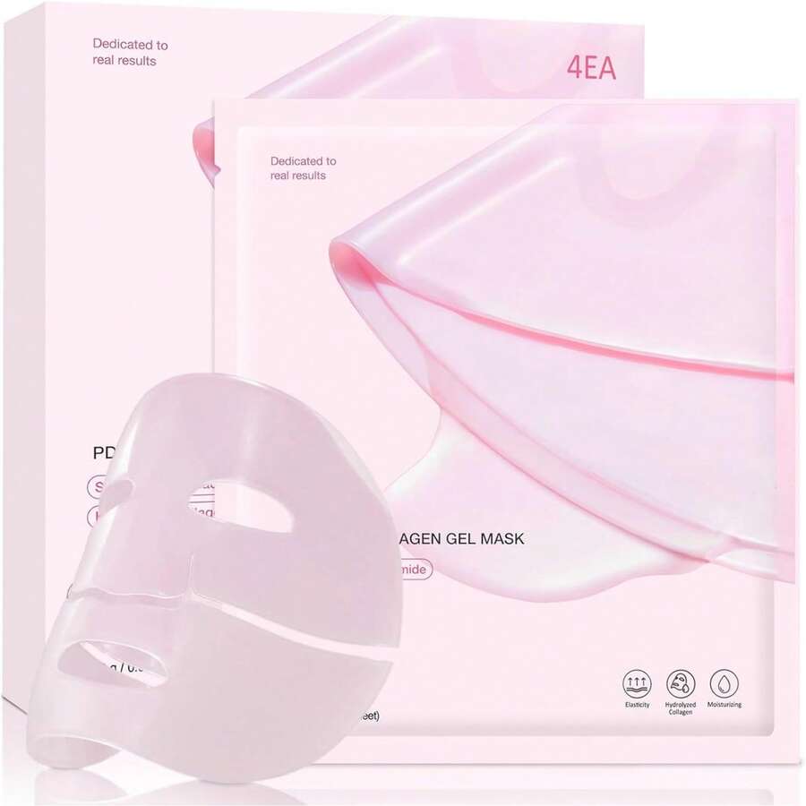 Bio-Collagen Face Mask, Salmon DNA PDRN Jelly Gel Face Mask, Real Deep ...