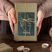 DCLEVER SIGNS Gold Foil Christmas Cards Pack Of 24 With Envelopes Christmas Cards Boxed ...