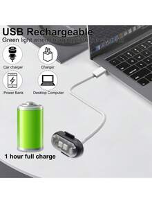 2/4PCS Wireless LED Strobe Lights With Remote Control, 8 Colors USB ...