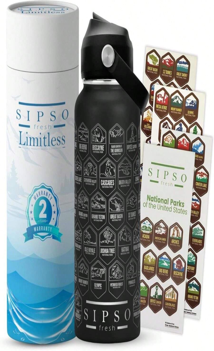 National Parks Water Bottle – 32 Oz Vacuum Insulated Stainless Steel ...