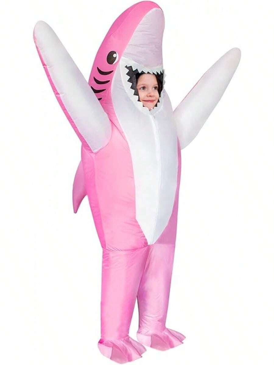 Inflatable Shark Costume, Halloween Shark Inflatable Costumes Funny ...