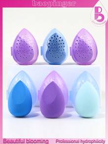 baopinger 1 stuk make-upspons @ Hollow Storage Box Make-up puff ...